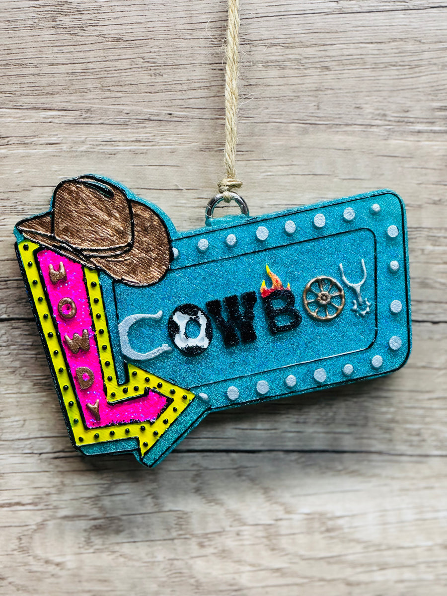 Howdy Cowboy Sign – Sweet Southern Scents Fragrance Co.