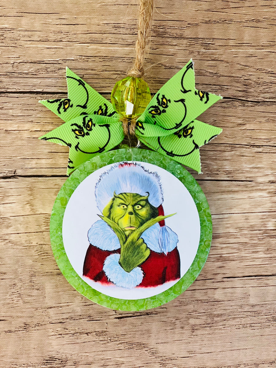 Grinch Face Car Freshie – Sweet Southern Scents Fragrance Co.