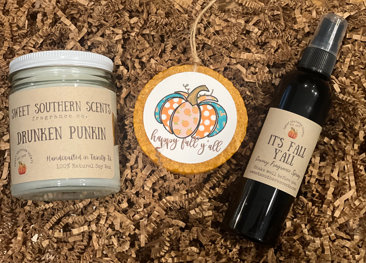 Drunken Punkin Fall Bundle Box – Sweet Southern Scents Fragrance Co.